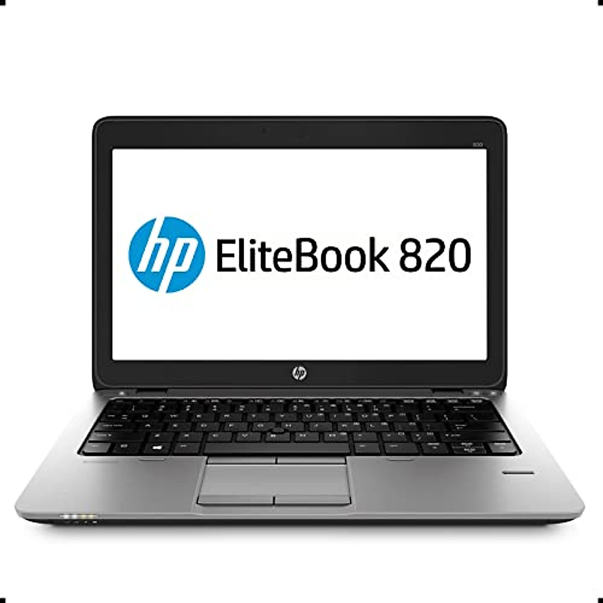 HP EliteBook 820 G1 12.5in Laptop, Intel Core i5-4300U 1.9GHz, 8GB Ram, 500GB Hard Drive, Windows 10 Pro 64bit (Renewed)
