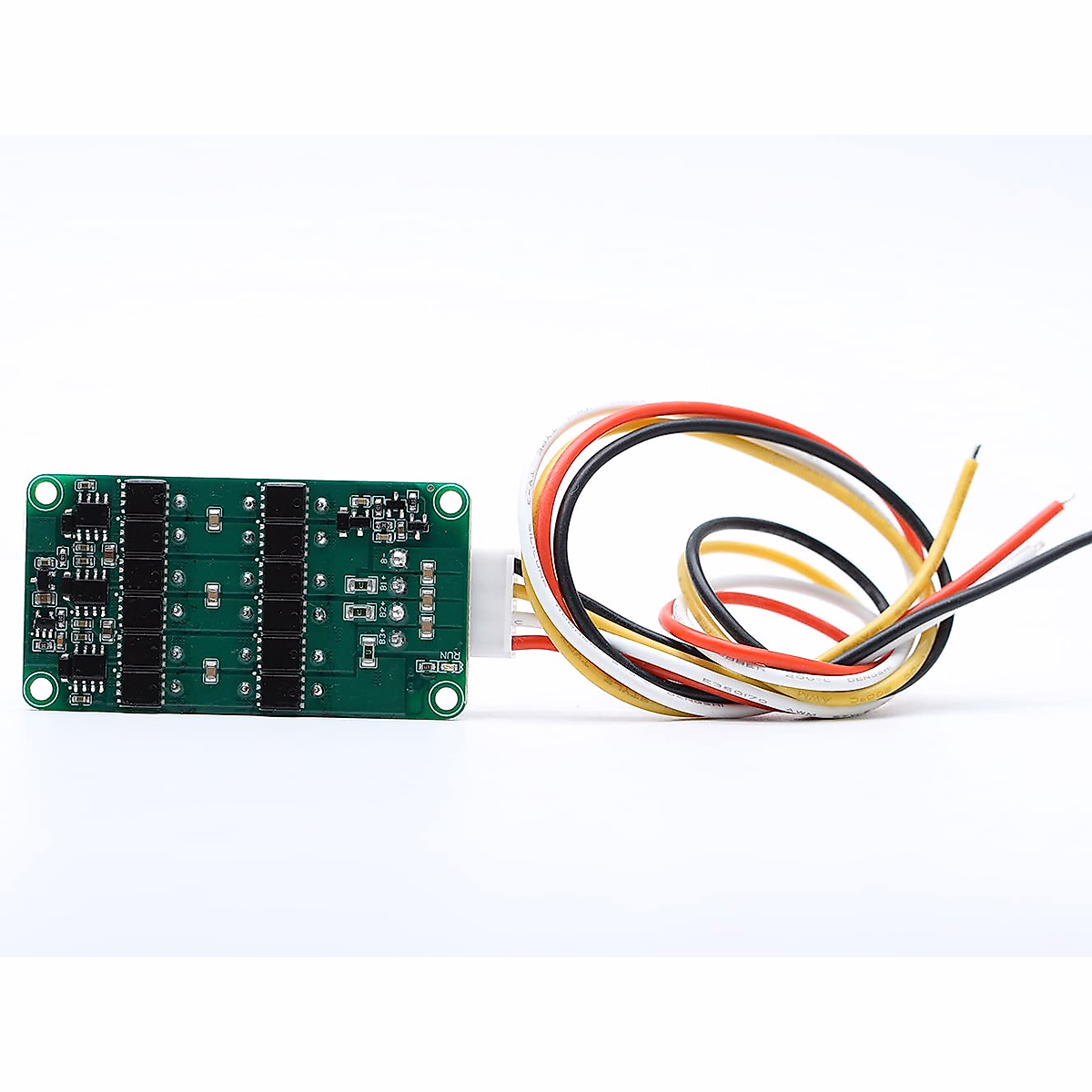 5A 3S 12V 12.6V Battery Active Equalizer BMS Balancer LFP Lifepo4 Lithium Lipo Li-ion Battery Energy Transfer Board Active Balance Equalization Module Capacitor Whole Group Balancer w/Silicone Cable