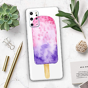 DesignSkinz Summer Mode Ice Cream v10 Protective Vinyl Decal Wrap Skin Cover Compatible with The Samsung Galaxy S20 (Screen Trim & Back Glass Skin)