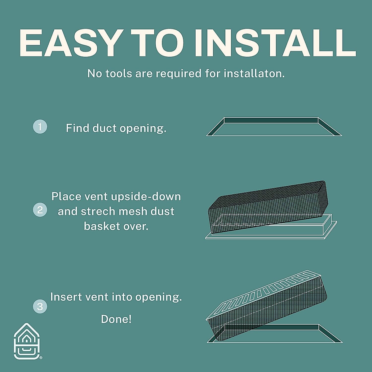 Home Intuition Basketweave Floor Vent Cover 2X12 Inch Floor Register with Mesh Cover Trap Heat and Air Walkable Metal Floor Vent for HVAC Duct, White