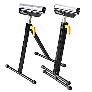 WORKESS Roller Support Stand 132 Lbs Load Capacity, Twin Pack WK-RS004T