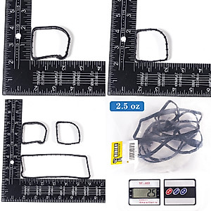 VS50639R1 Engine Valve Cover Gasket Compatible With 2005-2019 Ford Escape Focus Fusion Ranger Transit 2004-2013 Mazda 3 5 6 B2300 CX-7 MX-5 Tribute 2005-2011 Mercury Mariner Milan L4 2.0L 2.3L 2.5L