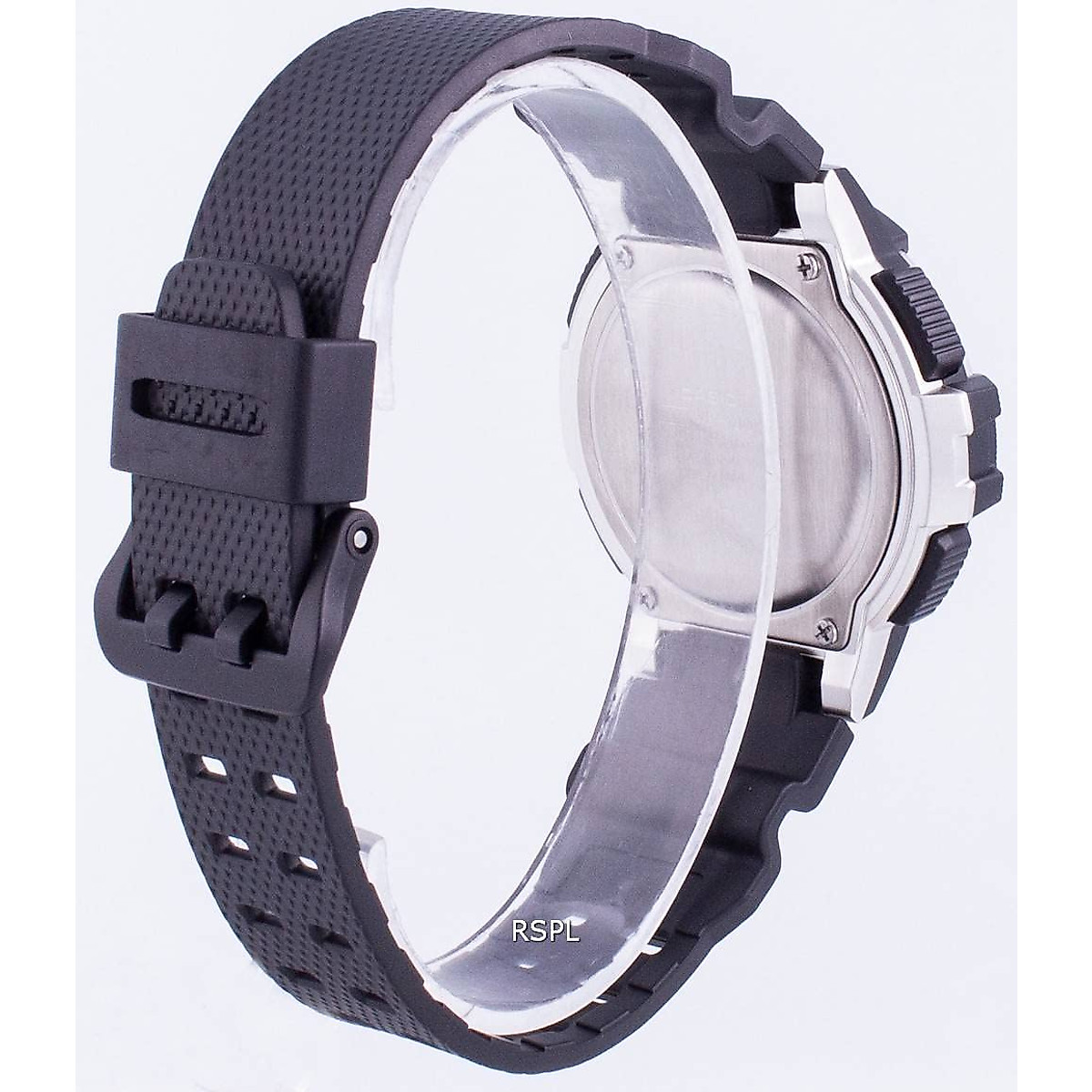 Casio Men's Fishing Timer Quartz Watch with Resin Strap, Black, 24.1 (Model: WS-1200H-1AVCF)