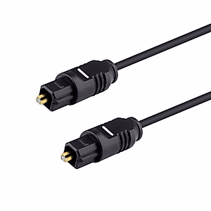Replacement 6FT Digital Fiber Optical Audio Toslink Cable for Polk Audio Signa S1 S2 S3 Ultra-Slim TV Sound Bar