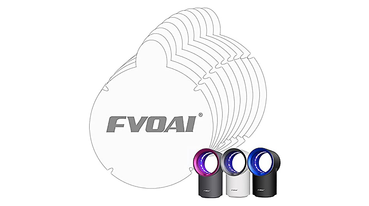 FVOAI Zap T3 Pro Insect Trap Sticky Glue Boards (Pack of 10)