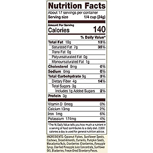 Bob’s Red Mill | Grain Free Cold Cereal | Paleo Style Muesli | Real Dried Fruits | 14 OZ