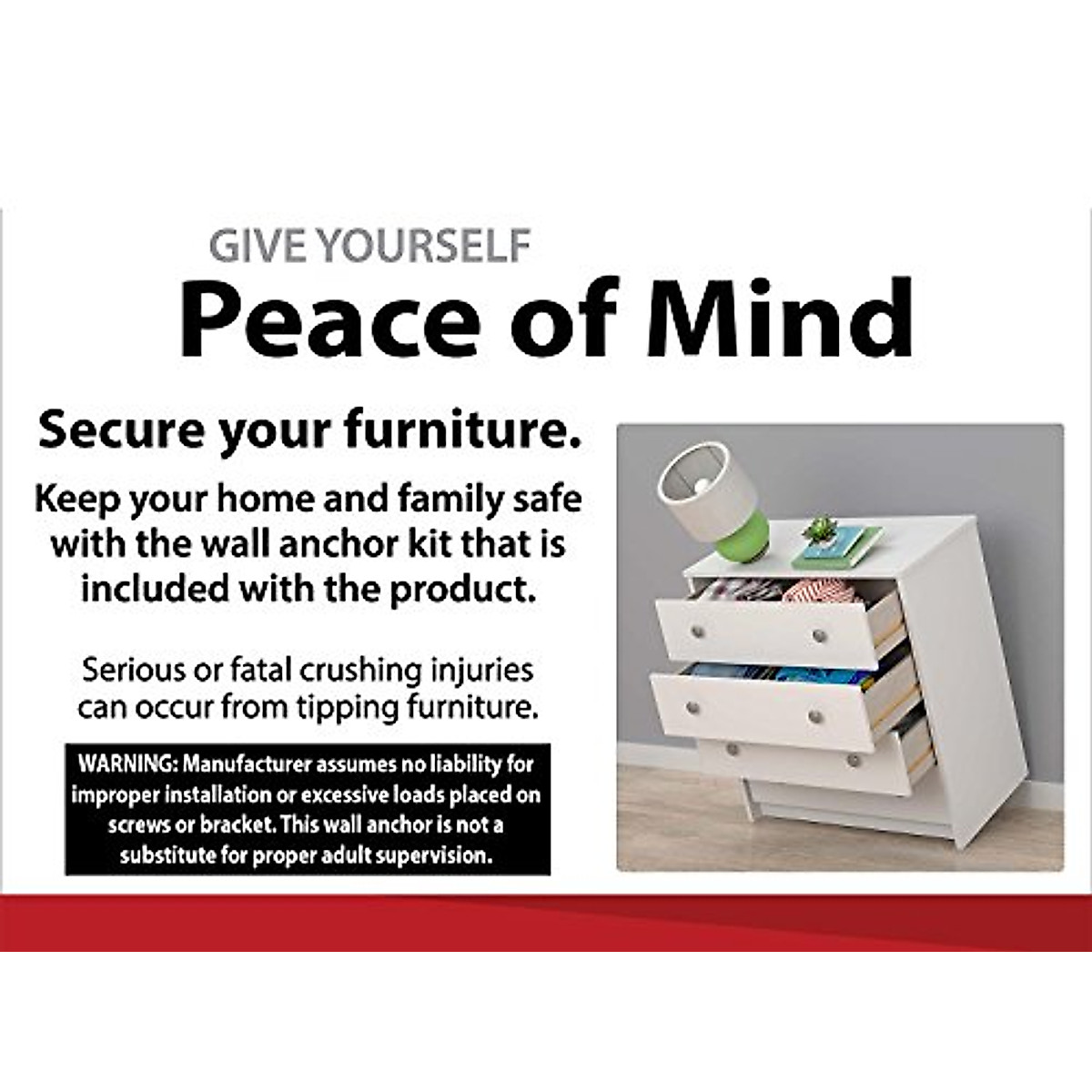 Ameriwood Home Hazel Kids' 4 Shelf Bookcase, White