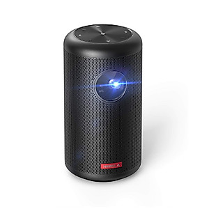 Nebula Capsule II Smart Mini Projector with Nebula Desktop Stand for Projectors, 360° and Height Adjustment