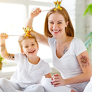 Father.son 12 Sheets Watercolor Cat Temporary Tattoos for Girls Kids, Cute Kitty Waterproof Fake Tattoos Body Art Sticker, Animal Birthday Supplies, Pet Lover Party Favors, Meow Arts and Crafts