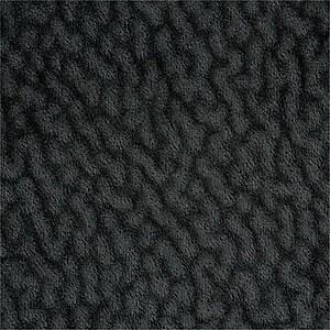 Pemberly Row Plush Double Reclining Sofa, Upholstered 3 Seater Fabric Recliner Couch for Home Living Room, Charcoal