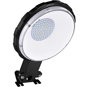 Bellanny 100W LED Barn Light, 10000LM 5000K Daylight White Commercial Street Light, Dusk to Dawn IP65 Waterproof Outdoor Security Area Light for Yard, Garage, Patio