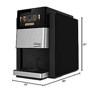 Flavia Creation 600 C600 Hot Brew Coffee Brewer Machine works Fresh Packs, black, Medium