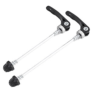 Alomejor Bike Skewer Quick Release Skewers Front & Rear Hub Skewers for Mountain Bike Road