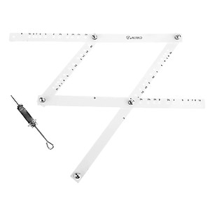 DYNWAVE Clear Pantograph Artist Drawing Tool Folding Reducer 10 Times Scale