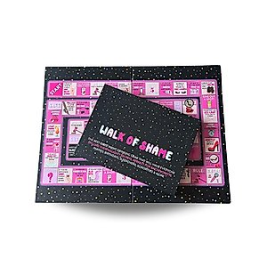 Walk of Shame – Naughty Drinking Board Game for Girls Night Out, Bridal Shower Party, Ladies Night & Birthday Party Pregame - Buzzed Board Game for Adults - Tipsy Bachelorette Party Games