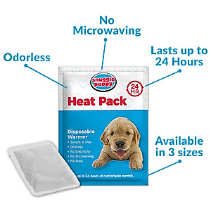 SmartPetLove Limited Edition - Original Snuggle Puppy Heartbeat Stuffed Toy for Dogs. Pet Anxiety Relief and Calming Aid, Comfort Toy for Behavioral Training in Sleeping Biscuit