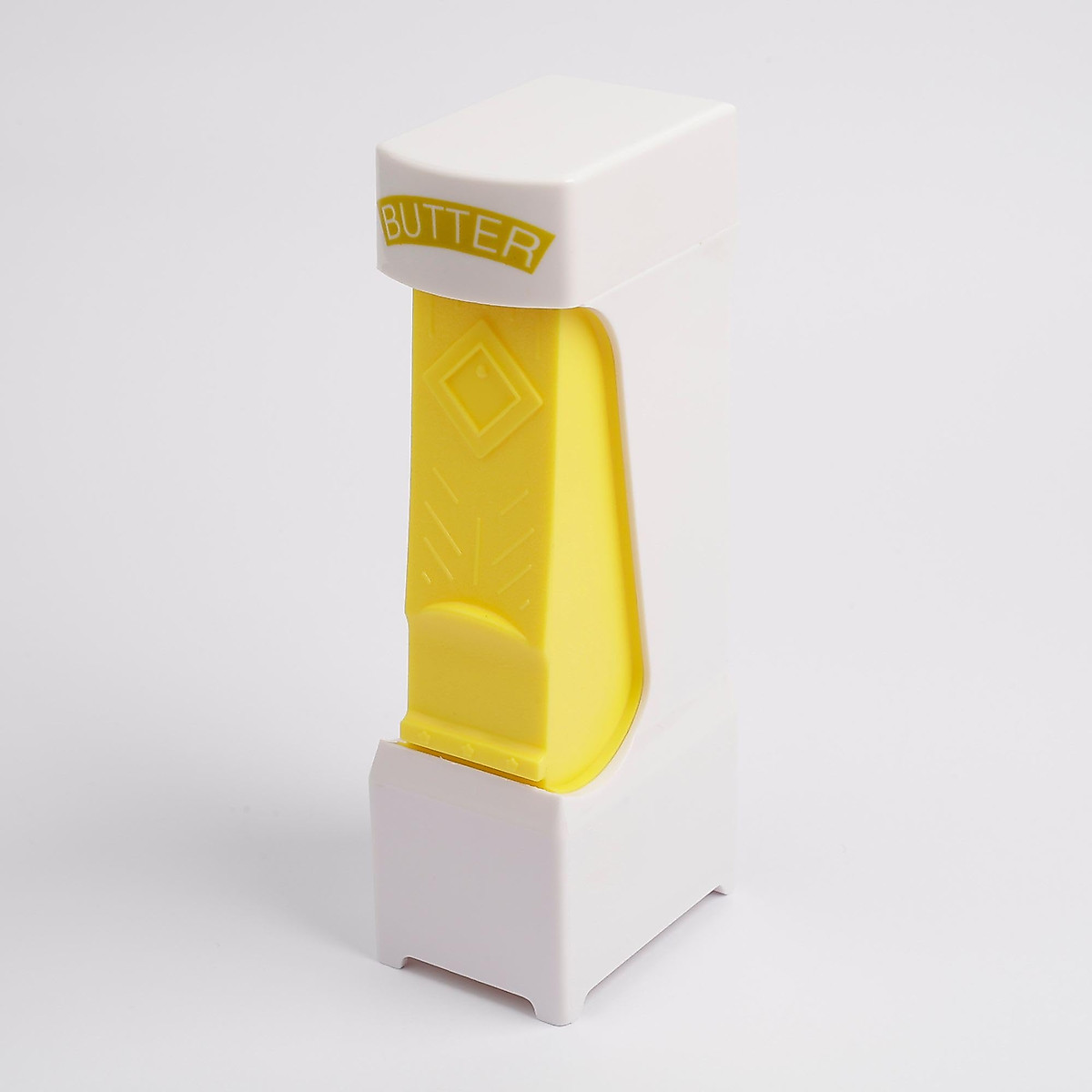 1 Pack Butter Slicer Cutter Dispenser, Stainless Steel Blade Simple One Click Spreader Tool for Storing, Cutting Individual Pats & Sticks of Cold Cheese, Suitable for Quickly Making Breakfast, Dinner, Bread, Cake, Cookies