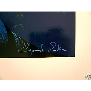 Eyvind Earle Blue Pine Original Ltd Ed Signed