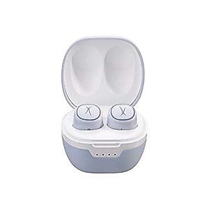 Altec Lansing Nanobuds - Truly Wireless Earbuds with Charging Case, TWS Waterproof Bluetooth Earbuds with Touch Controls for Travel, Sports, Running, Working (ICY)