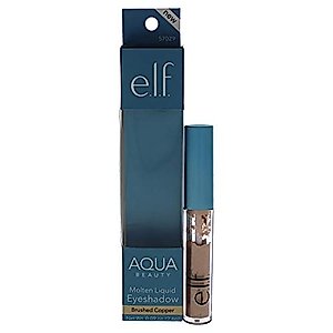 e.l.f. Aqua Beauty Molten Liquid Eyeshadow - Brushed Copper Women Eyeshadow 0.09 oz