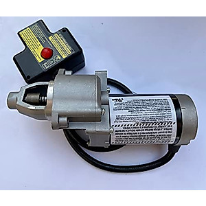 JQ170-2 Starter Motor 120V 14T Compatible with Storm Force LCT 291cc Snow Blower OHV Gas Engine 2021 and Later