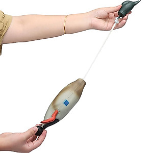 YardGo Duck Dog Toy, The Bird Dummy Teaches Mallard Waterfowl Game, Pet Dog Training Fake Duck Retrieval Duck Chewing Toys Perfect Size, Suitable for Puppies or Adult Hunting Dogs, 33X7X6cm