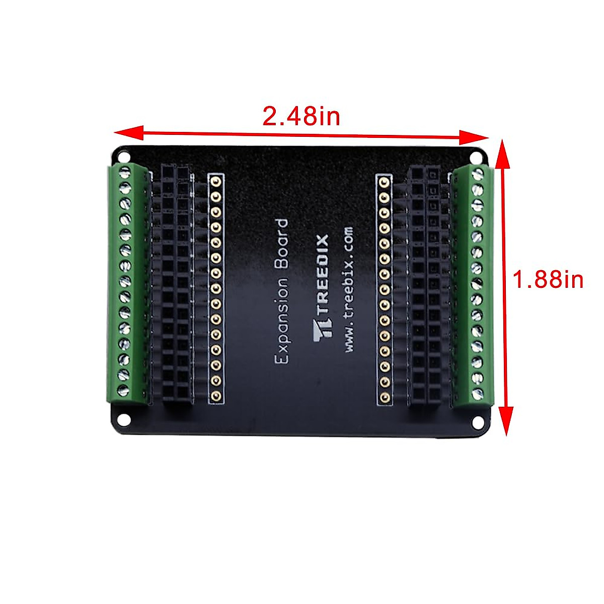 Treedix Breakout Board Expansion Board GPIO Board Pin Out IO Out 1 into 2 for ESP8266 ESP-12E Development Board