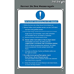 Perkin Utility Knife Kitchen Knife Cooking Knife Stainless Steel Sheath Knife Ergonomic Handle