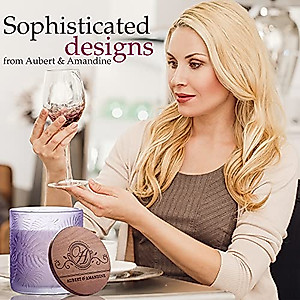 Bergamot Scented Aromatherapy Candles for Relaxation, Scented Soy Candles for Home Scented, Great Mothers Day Gifts for Women, Stress Relief Candles, Housewarming, Birthday, Anniversary