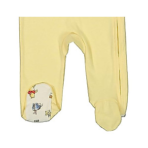 Disney Winnie the Pooh Sleep N' Play Bib Blanket and Burp Cloth 4 Piece Set 0-6 Months