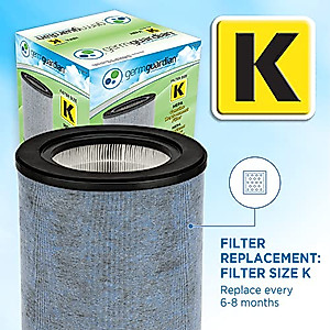 GermGuardian® AC9600W Powerful Large Room Air Purifier with HEPA Filter, UV-C, Odor Reduction & Air Quality Sensor