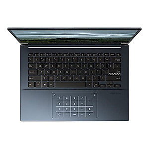 ASUS VivoBook Pro 14 OLED Business Laptop, 14" 2.8K OLED (400nits 100% DCI-P3), Intel 4-Core i5-11300H, Backlit Keyboard, Harman/kardon Audio, Windows 11 (8GB RAM | 1TB PCIe SSD)
