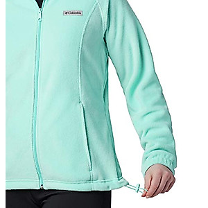 Columbia Women's Benton Springs Full Zip, Aquarium, Small