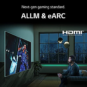 LG NanoCell 75 Series 55” Alexa Built-in 4k Smart TV (3840 x 2160), 60Hz Refresh Rate, AI-Powered,Ultra HD, Active HDR, HDR10, HLG (55NANO75UPA, 2021)