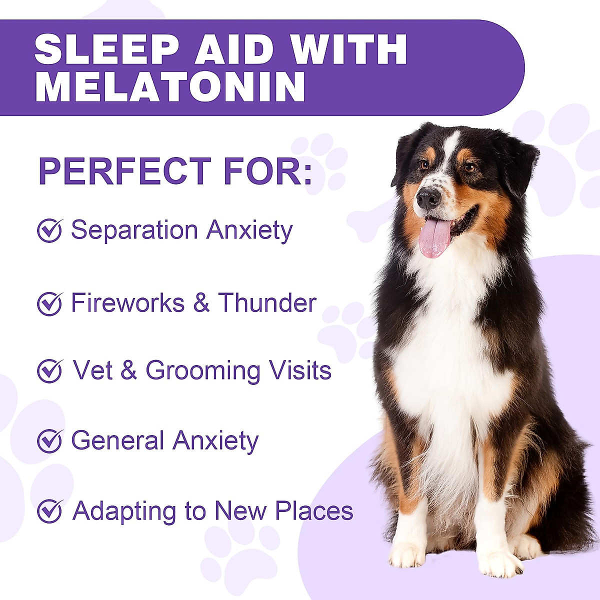 Melatonin for Dogs,Dog Melatonin,Dog Sleep Aid,Liquid Melatonin for Dogs,Calming for Dogs,Melatonin for Dogs Sleep Relieves Anxiety and Stress in Dogs, Helps Calm and Restful Sleep,Bacon Flavor