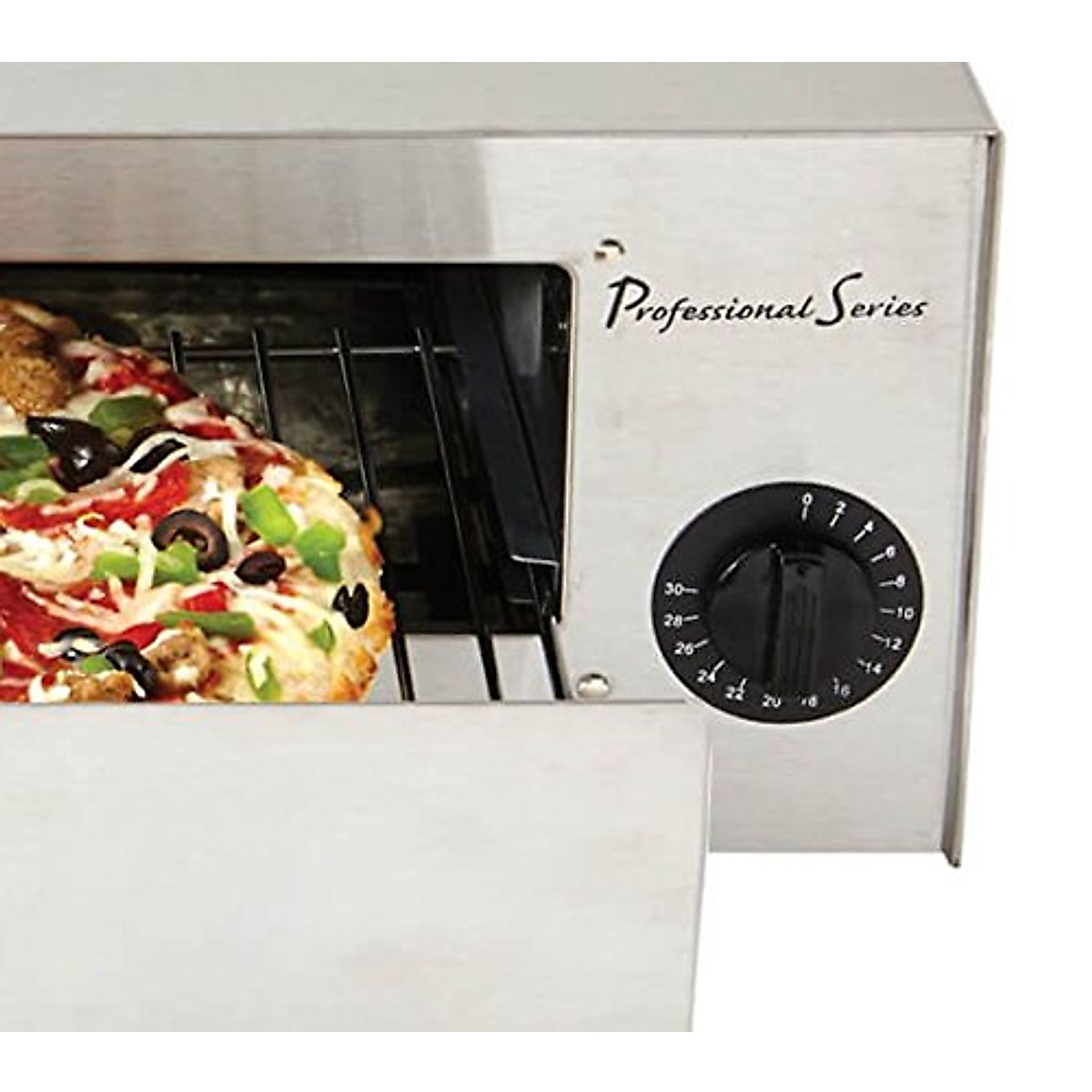 Professional Series PS75891 Pizza Oven Baker and Frozen Snack Oven, Stainless Steel