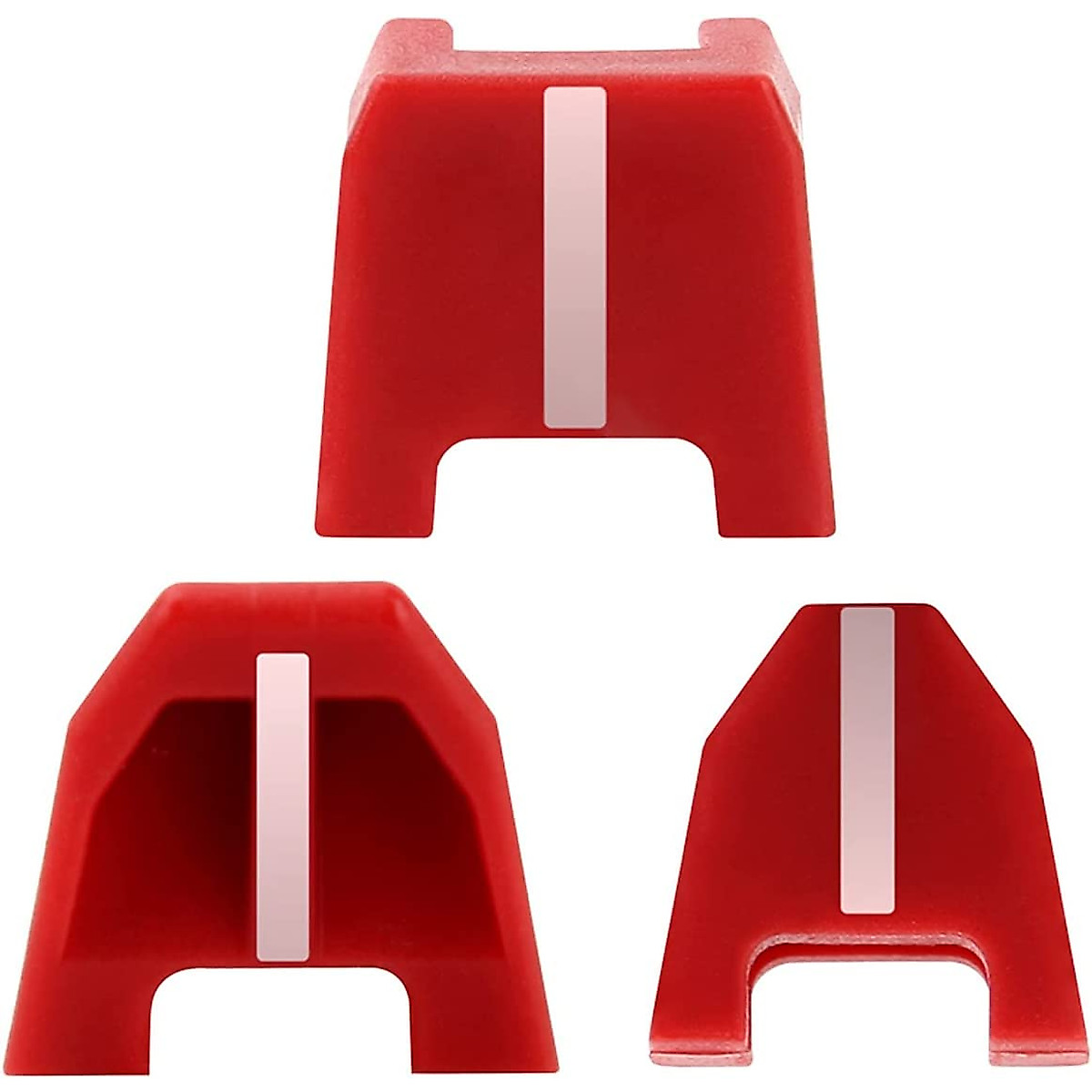 Follde 42-38-0017 No Mar Tip For Milwaukee M18 2746-20 Brad Nailer, 18ga Nailer No-mar Pad Kit For Milwaukee Nailers Bit (Set Of 12)