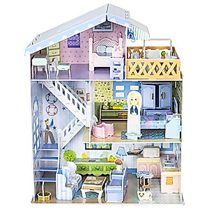 Beach House Haven - My First Dollhouse 3-D Puzzle & Activity Book