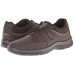 Rockport Men's Get Your Kicks Blucher, Brown, 9.5 Wide