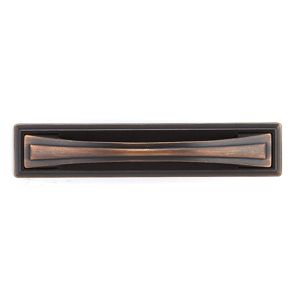 Richelieu Hardware BP26987BORB Vaudreuil Collection 5 1/16-inch (128 mm) Center-to-Center Brushed Oil-Rubbed Bronze Transitional Cabinet and Drawer Pull Handle for Kitchen, Bathroom, and Furniture