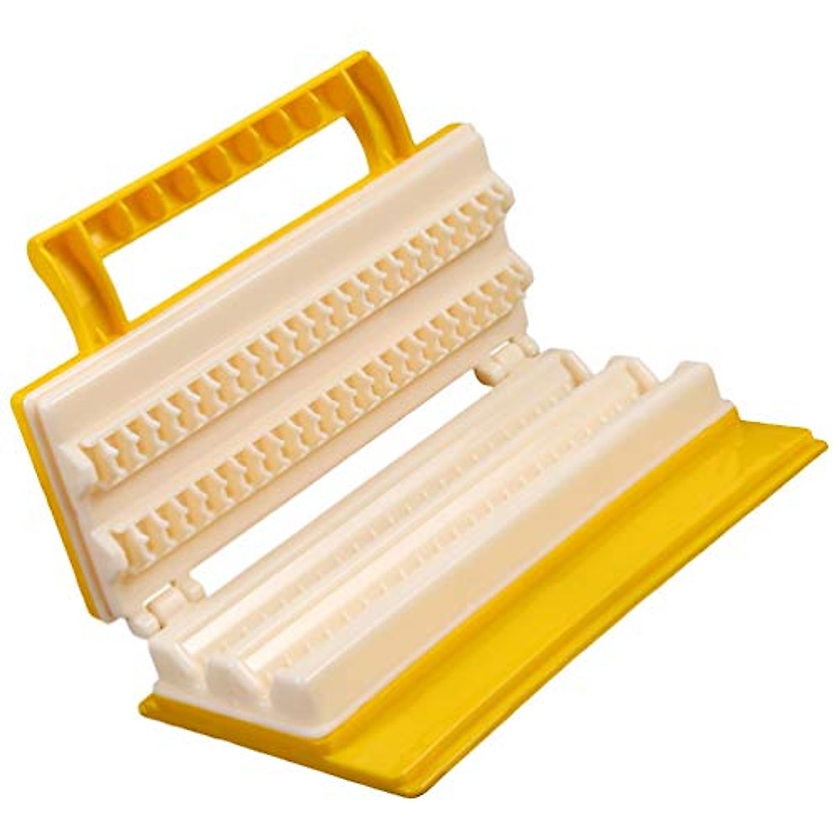 DOITOOL Meat Skewer Tools Barbecue Meat Skewer Machine BBQ Meat String Device Quick Portable Meat Skewer Box Easy Skewer Tools (Double-Row) Meat Maker Grill