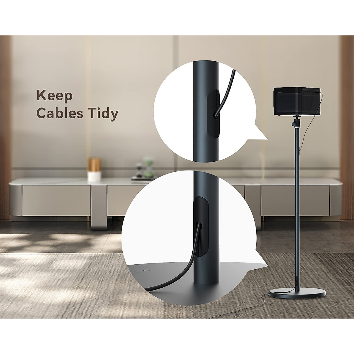 Dangbei Mars Pro 4K Projector & Floor Stand & Streaming Dongle