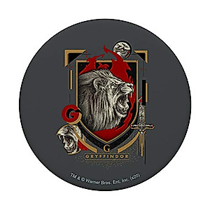 Harry Potter Gryffindor Magicial Mischief Level Up Crest PopSockets Swappable PopGrip