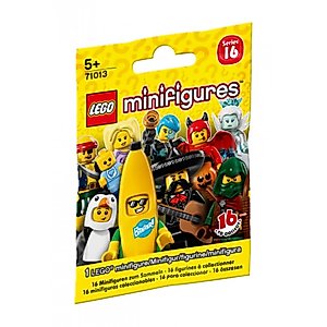 LEGO Series 16 Minifigures Blind Bag (Styles Vary, Sold Individually) - 71013, 5+ years