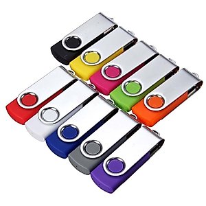 Wholesale/Lot/Bulk - (50 Pack) Fold USB 2.0 Flash Frive Thumb Memory Stick Storage Pen U Disk (50PCS - 8MB (Not GB))