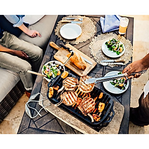 Lodge Sportsman's Pro Grill, 19.38 inches, Black