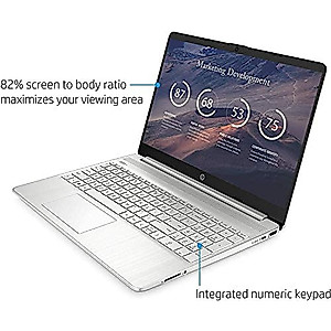 Newest HP 15 15.6" HD Display Laptop Computer, AMD Ryzen 3 3250U(up to 3.5GHz, Beat i3-8130U), 8GB DDR4 RAM, 128GB SSD+1TB HDD, WiFi, Bluetooth, HDMI, Webcam, Remote Work, Win 10 S, AllyFlex MP