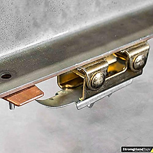 Strong Hand Tools AGK320 Hole Plug Magnet, Hands Free Weld, Pivoting Magnetic V-Pad Base, Spring Loaded Arm, Heat Dissipating Copper Pad, 5.5" Length