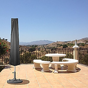 Umbrella Covers,Patio Waterproof Market Parasol Covers with Zipper for 7ft to 11ft Outdoor Umbrellas Large