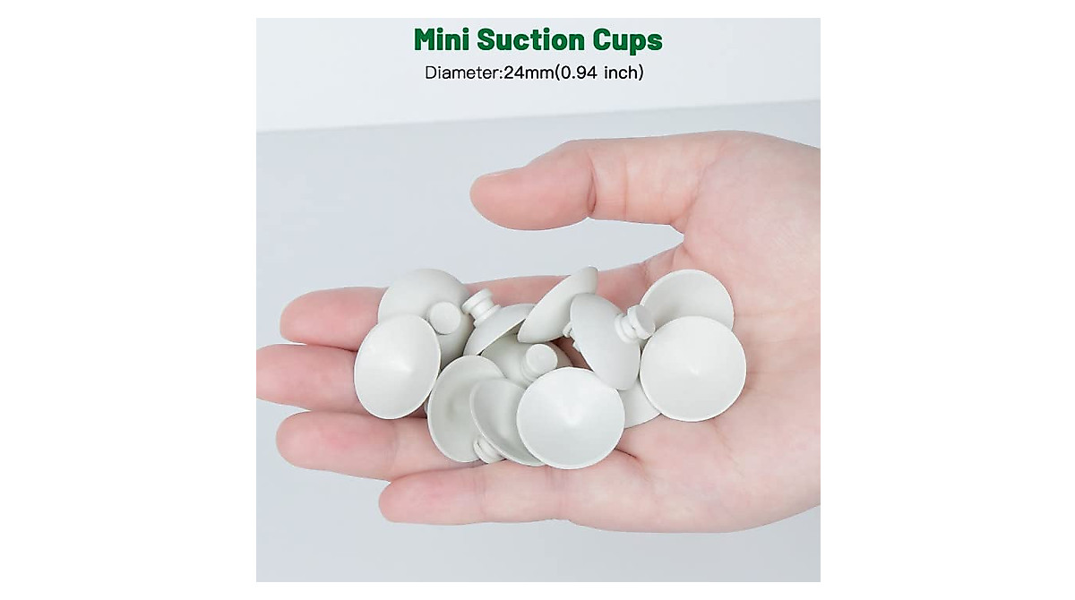 YiaMia 12 Heavy-Duty Suction Cups for Home and Pool